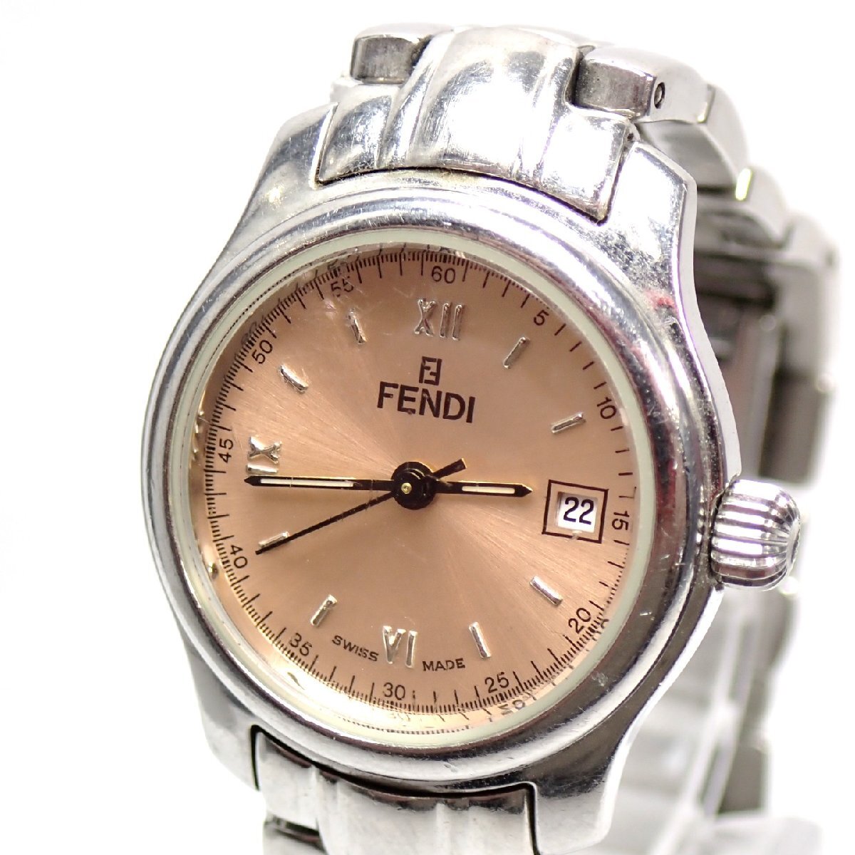 Yahoo!オークション - \1 稼働 フェンディ 210L サーモンピンク クオー...