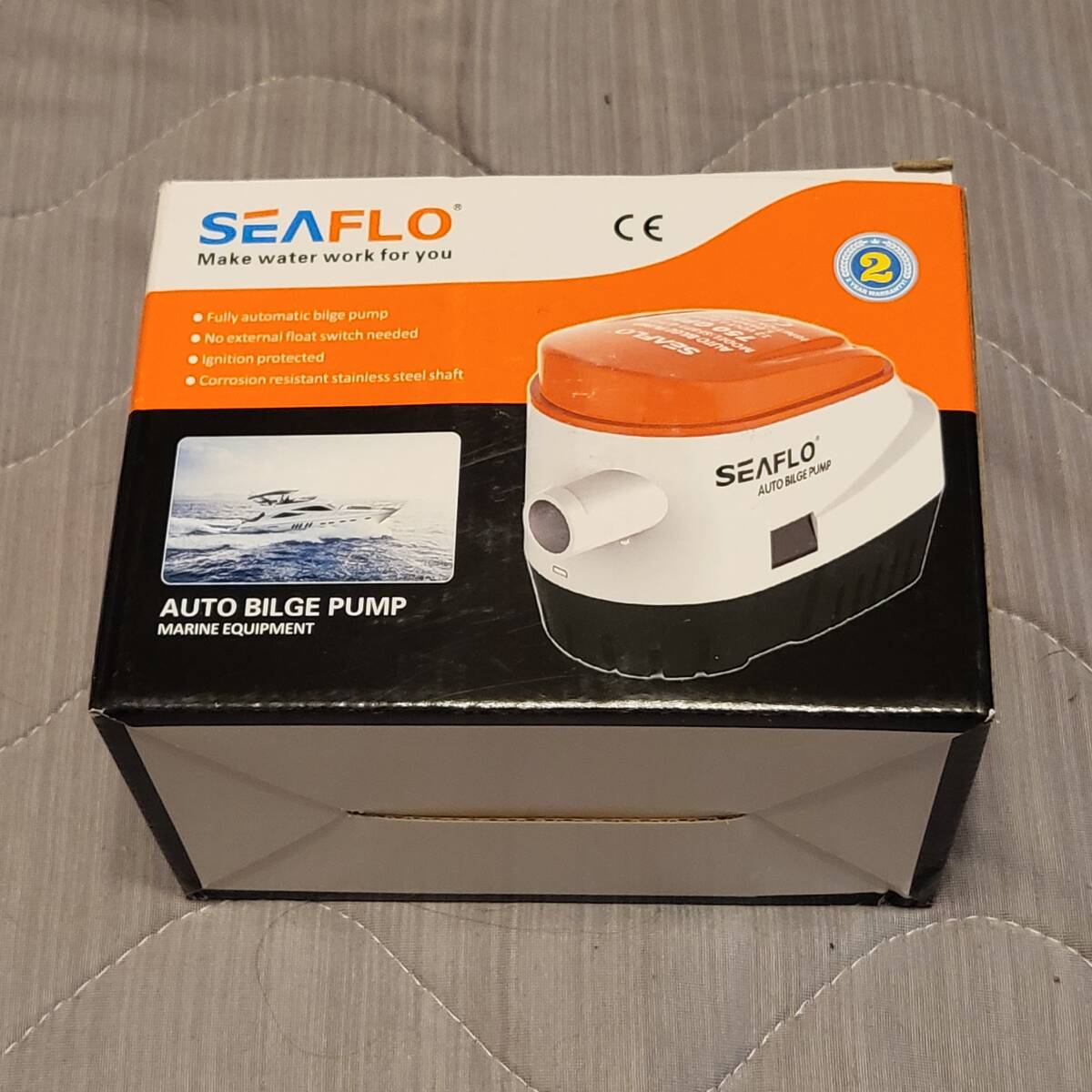 Yahoo!オークション - SEAFLOオートビルジポンプ750GPH12V新品 排水 誤...