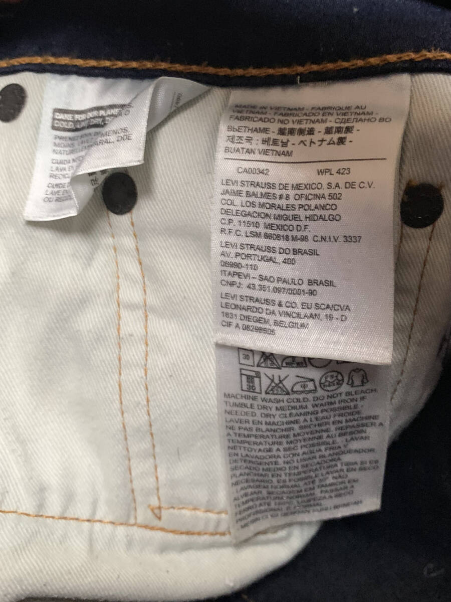 Yahoo!オークション - W29(L78cm)【Levi's 511｜タイトデニム】リーバ...