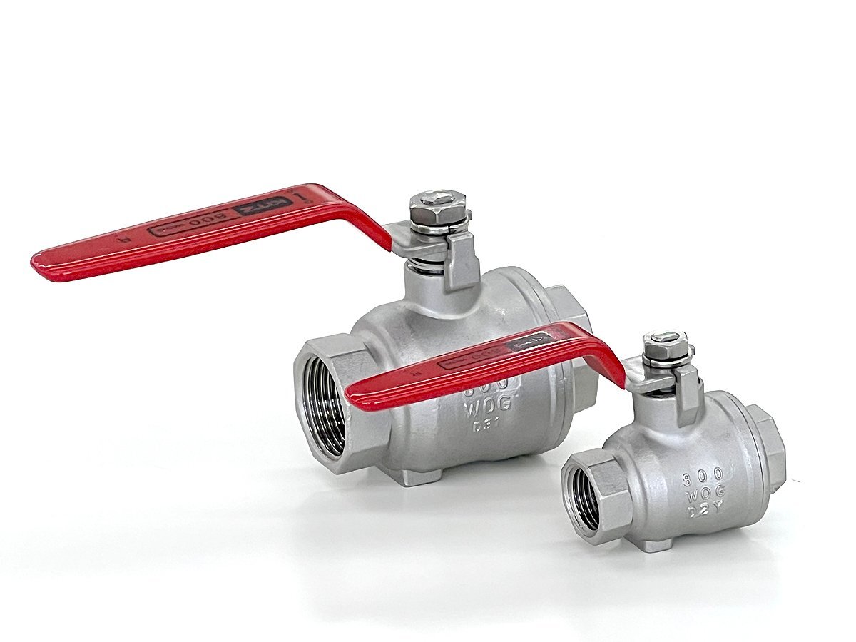 Yahoo!オークション - KITZ 800型 フローティングボールバルブ ねじ込...