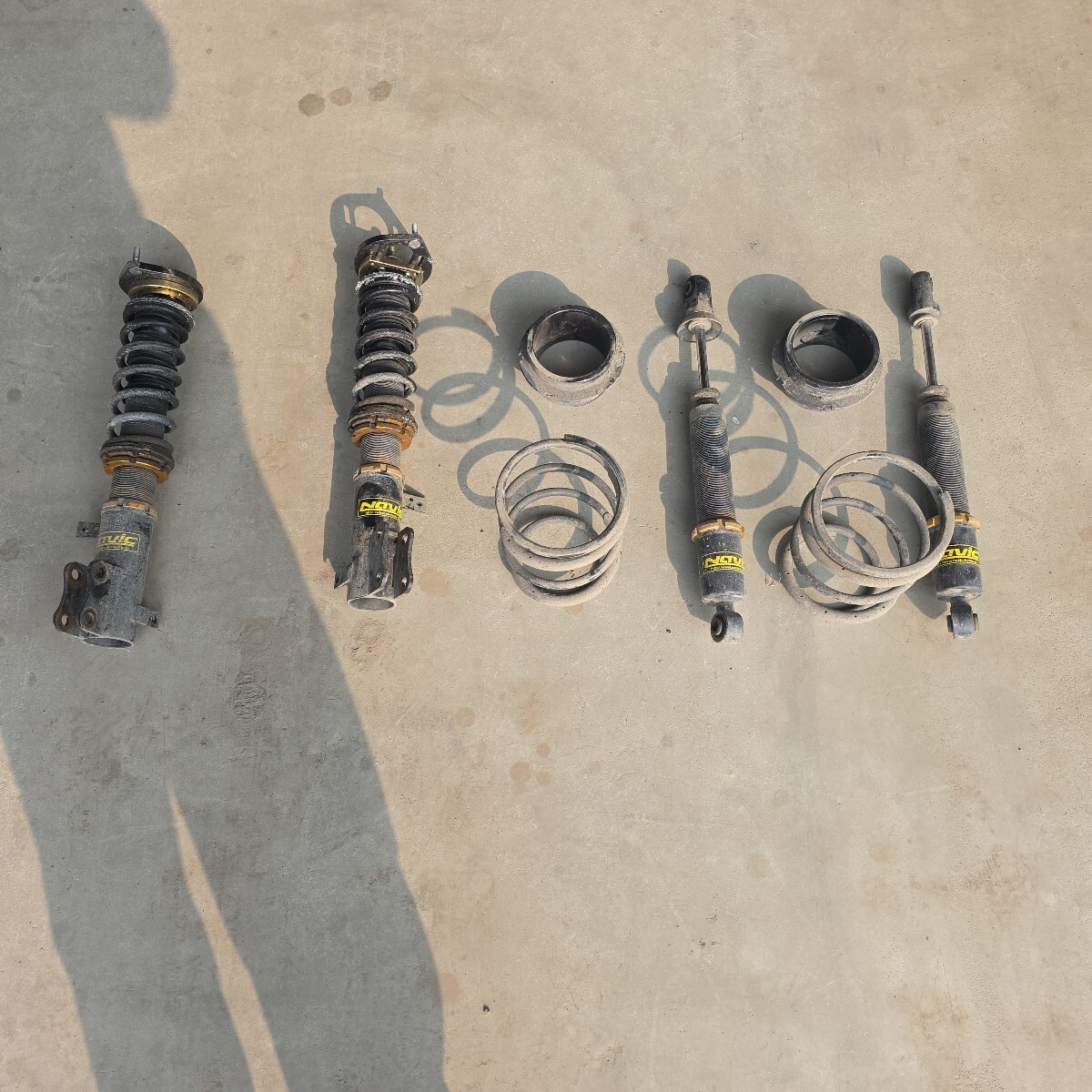 Yahoo!オークション - Navic ダイハツエッセ用車高調