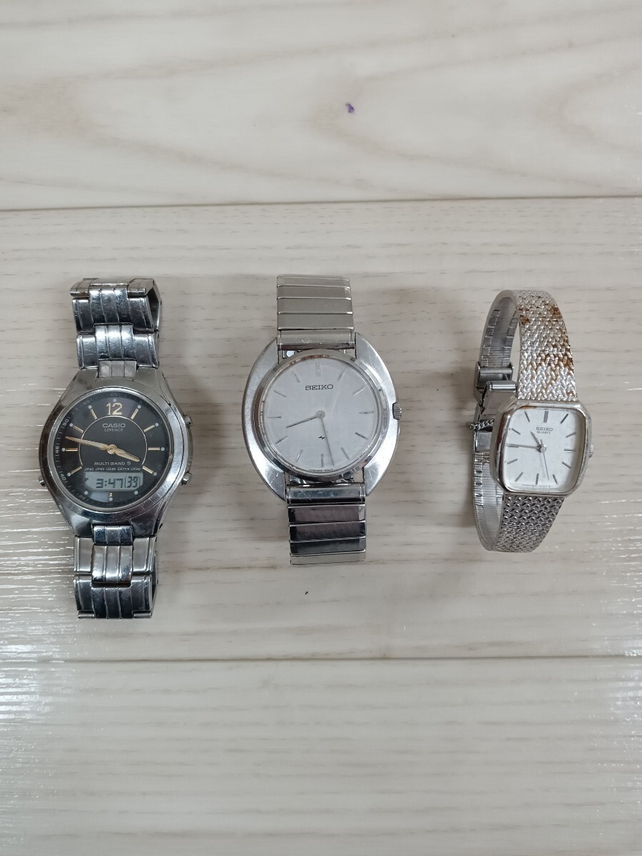 Yahoo!オークション - 【10210#5】腕時計 3点まとめ CASIO SEIKO