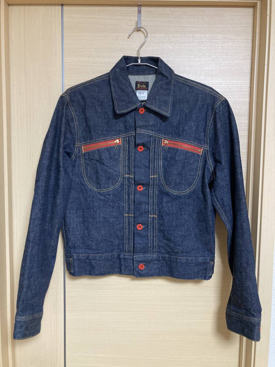 Yahoo!オークション - レア初期エヴィス ジージャン サイズ38 EVISU DO...