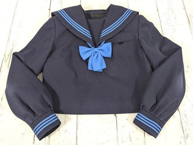 as466 熊本県天草市本渡中学校 女子用 学生服 制服 冬服 夏服セーラー服+夏服スカート+ジャンパースカート+リボン g48(学生服)｜売買されたオークション情報、yahooの商品情報を ...