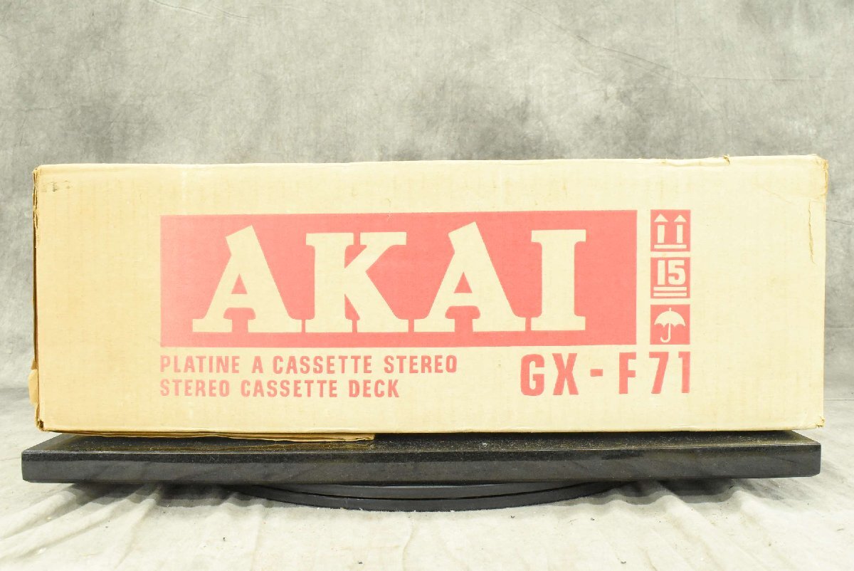 Yahoo!オークション - 【J】AKAI GX-F71 カセットデッキ アカイ