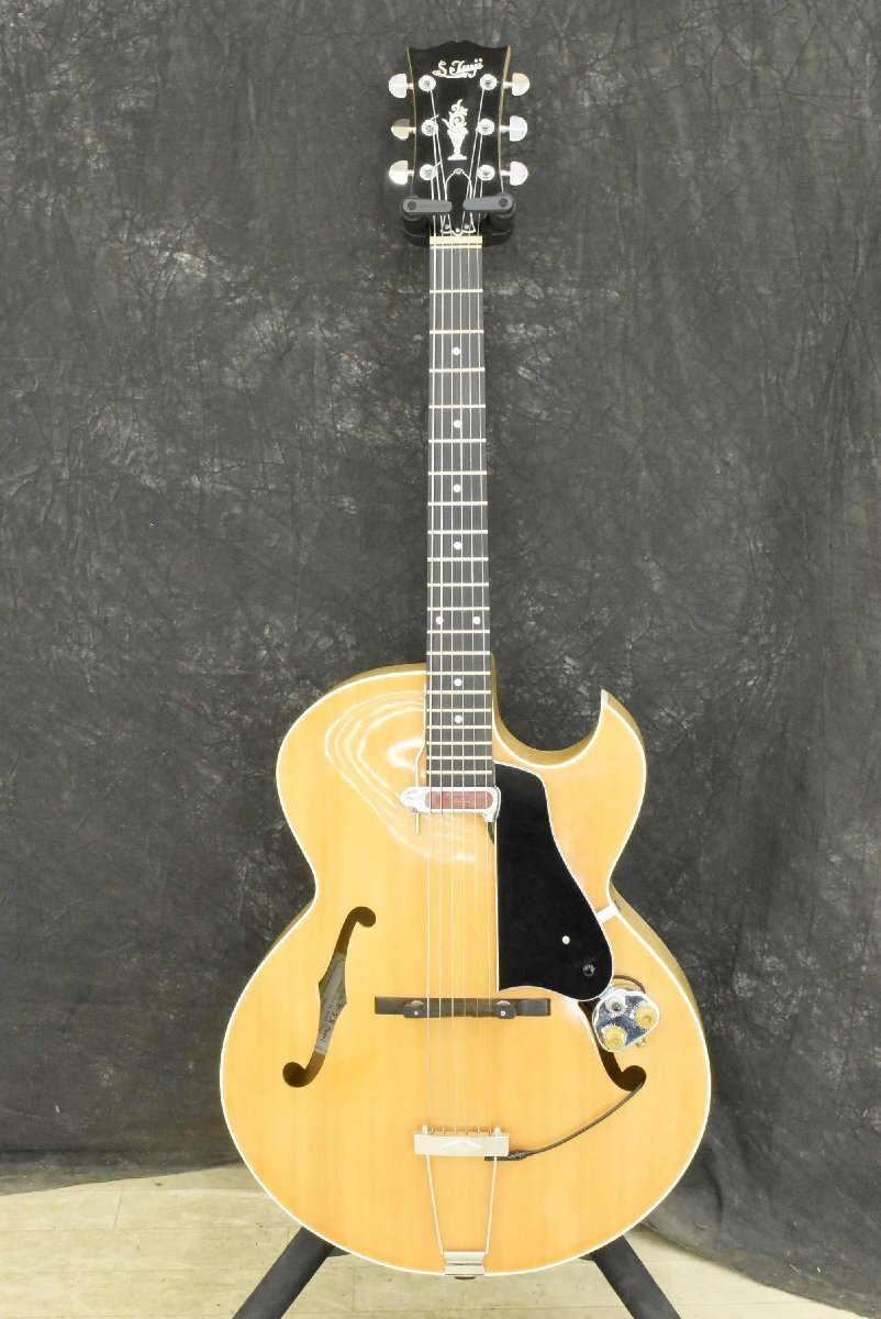 Yahoo!オークション - 【C】S.Tsuji エレキギター フルアコースティッ...
