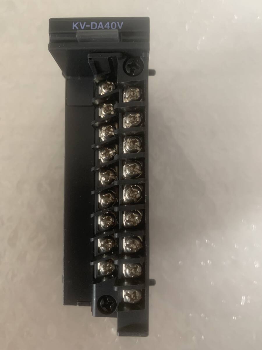 Yahoo!オークション - K002-18-3 KEYENCE製アナログ出力ユニット KV-DA...