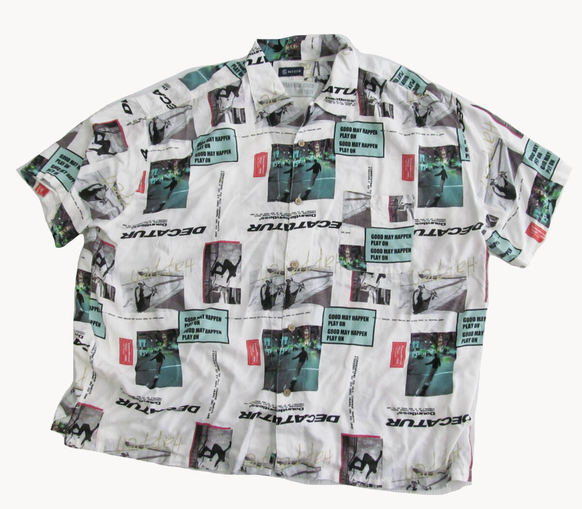 B&T CLUB 大きいサイズ レーヨン 開襟 半袖 アロハシャツ 柄シャツ X4 4XL E96(XLサイズ以上)｜売買されたオークション情報、yahooの商品情報をアーカイブ公開 ...