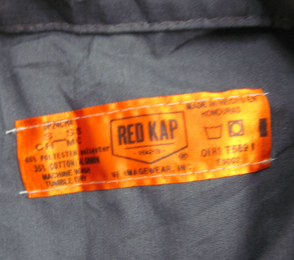 Yahoo!オークション - US古着 REDKAP レッドキャップ 刺繍 企業 スタッ...