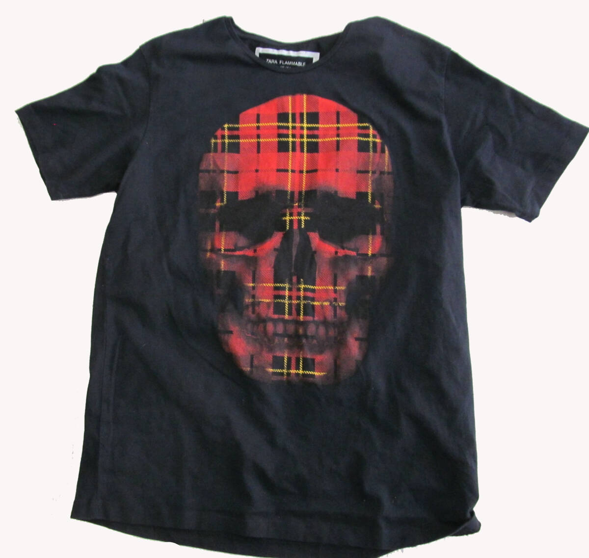 Yahoo!オークション - ZARA ザラ 半袖 Tシャツ XL F05