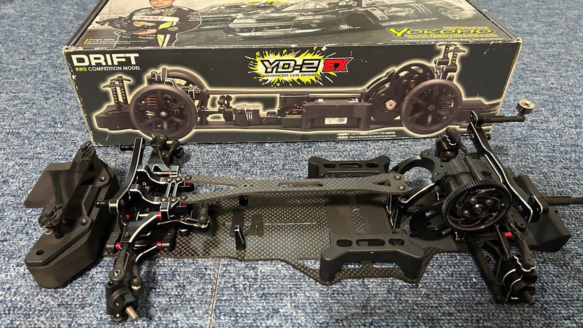 Yahoo!オークション - ヨコモ YD2 EX アルミパーツ沢山 シャーシ キッ...