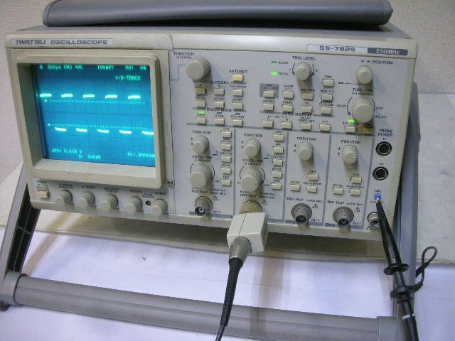Yahoo!オークション - IWATSU OscilloScope SS-7825 現状で