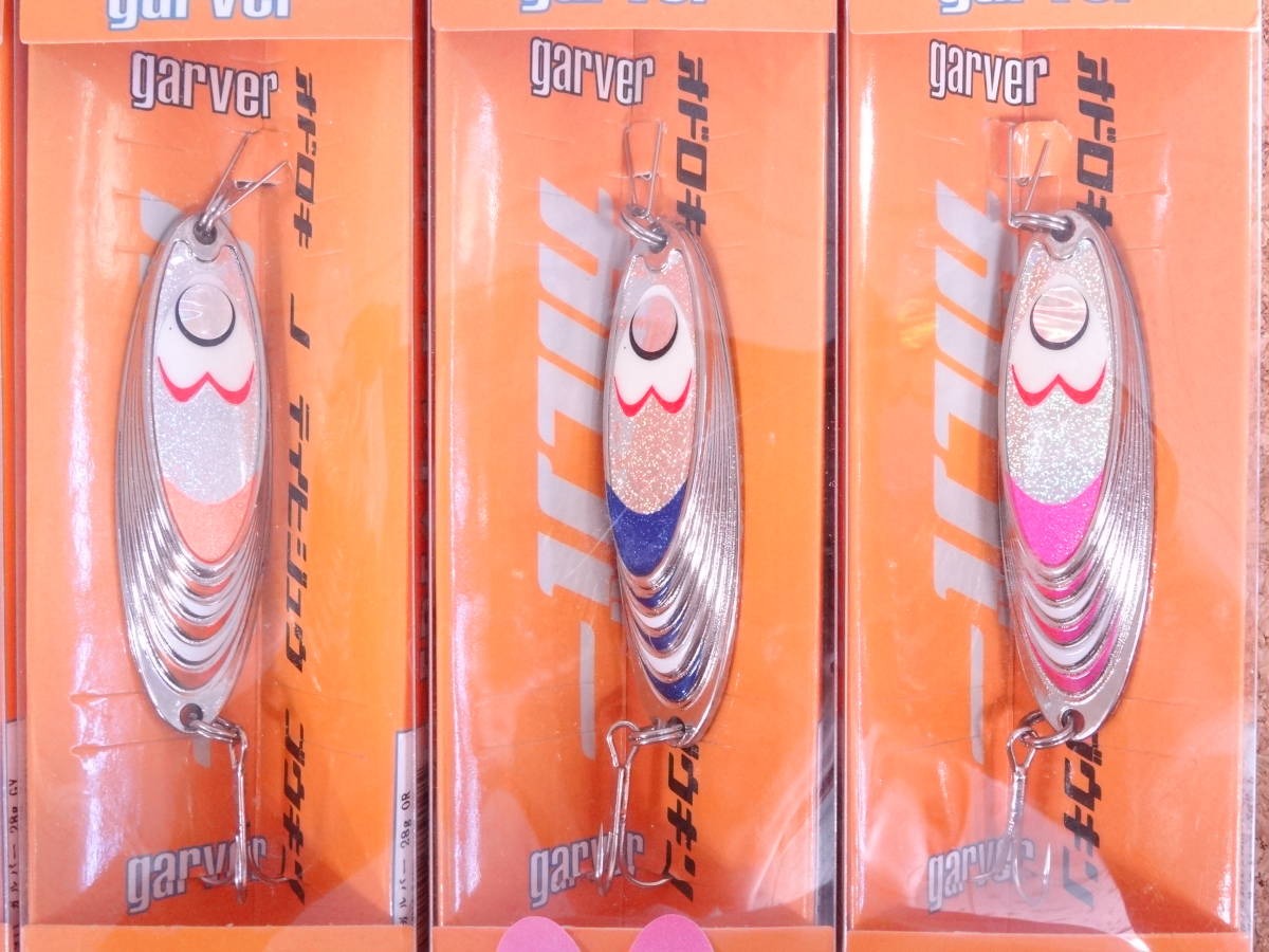 Yahoo!オークション - ガルバー 28g 6色セット メタルジグ スプーン ...