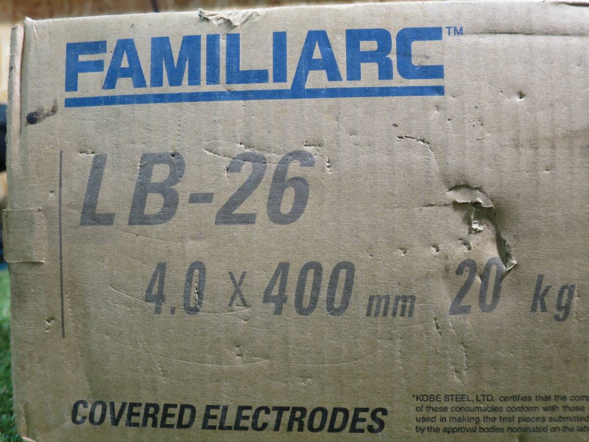 Yahoo!オークション - 神戸製鋼 KOBELCO コベルコ LB-26V 溶接棒 4.0×...