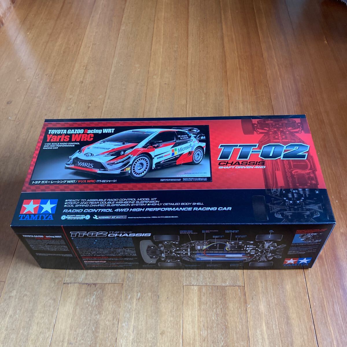 Yahoo!オークション - 送料無料 タミヤ ヤリス WRC TT-02 キット 未組...