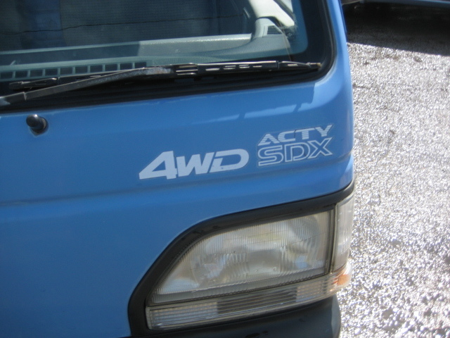 Yahoo!オークション - HA4 アクティ トラック 軽トラック SDX MT 4WD H...