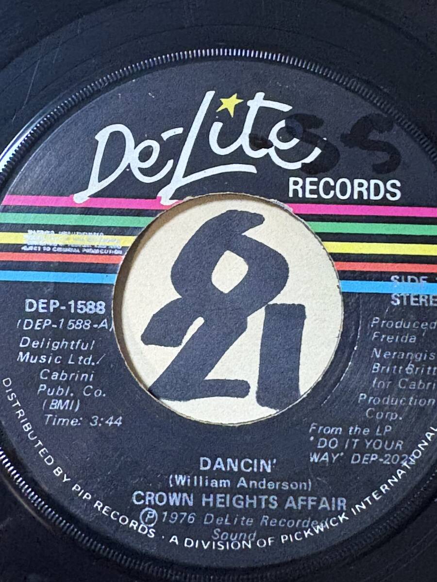 Yahoo!オークション - CROWN HEIGHTS AFFAIR DANCIN’ / LOVE ME 両面V...