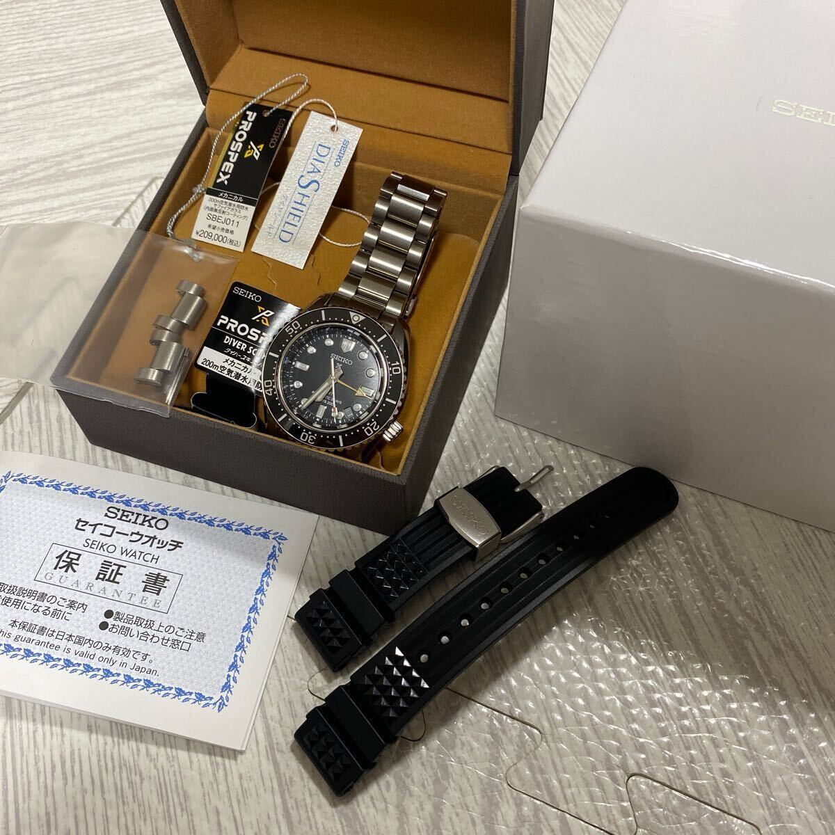 Yahoo!オークション - SEIKO PROSPEX SBEJ011 6R54-00D0 AUTOMATIC 3DA...