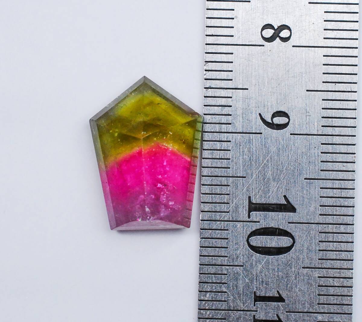 Yahoo!オークション - 【100円～】天然バイカラートルマリン ルース...