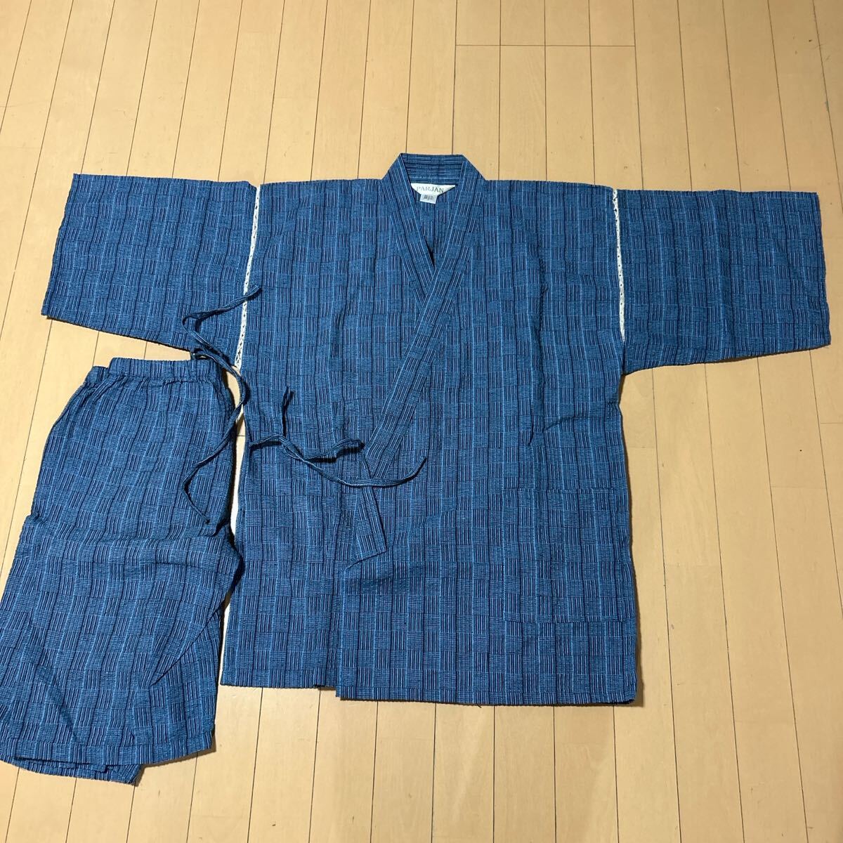 Yahoo!オークション - 新品未使用PARJANメンズMサイズ甚平 部屋着