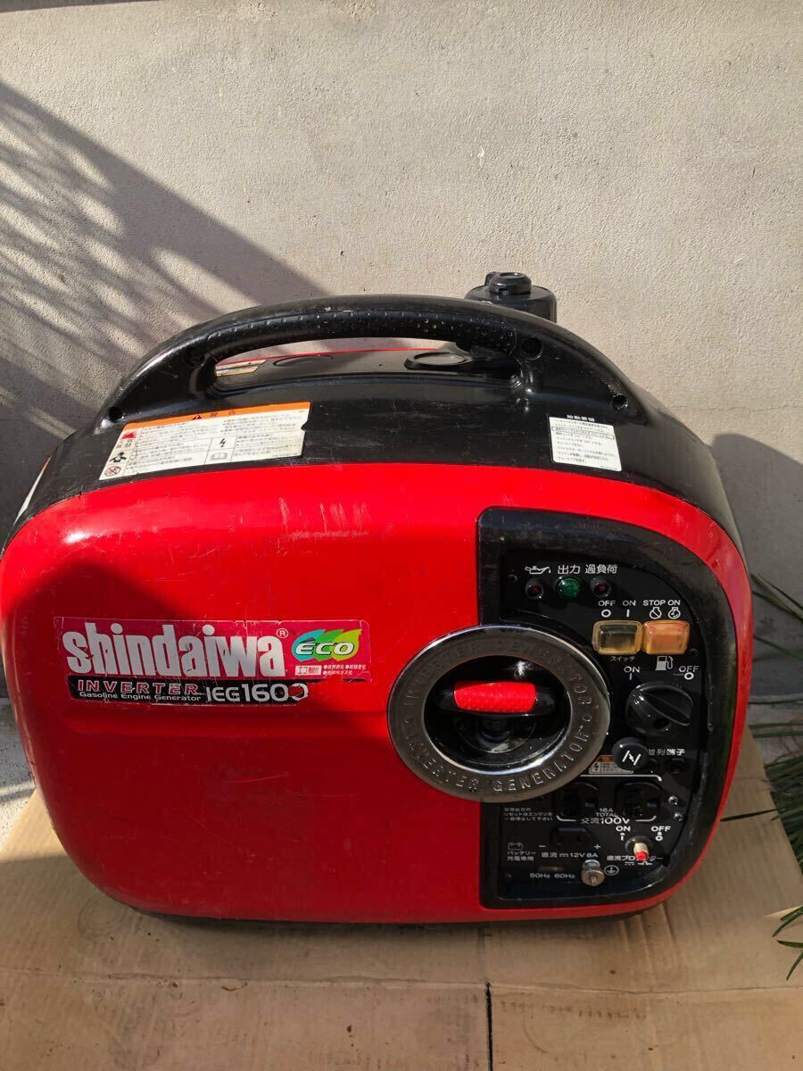 Yahoo!オークション - 新ダイワ インバーター発電機 iEG1600M shindaiw...
