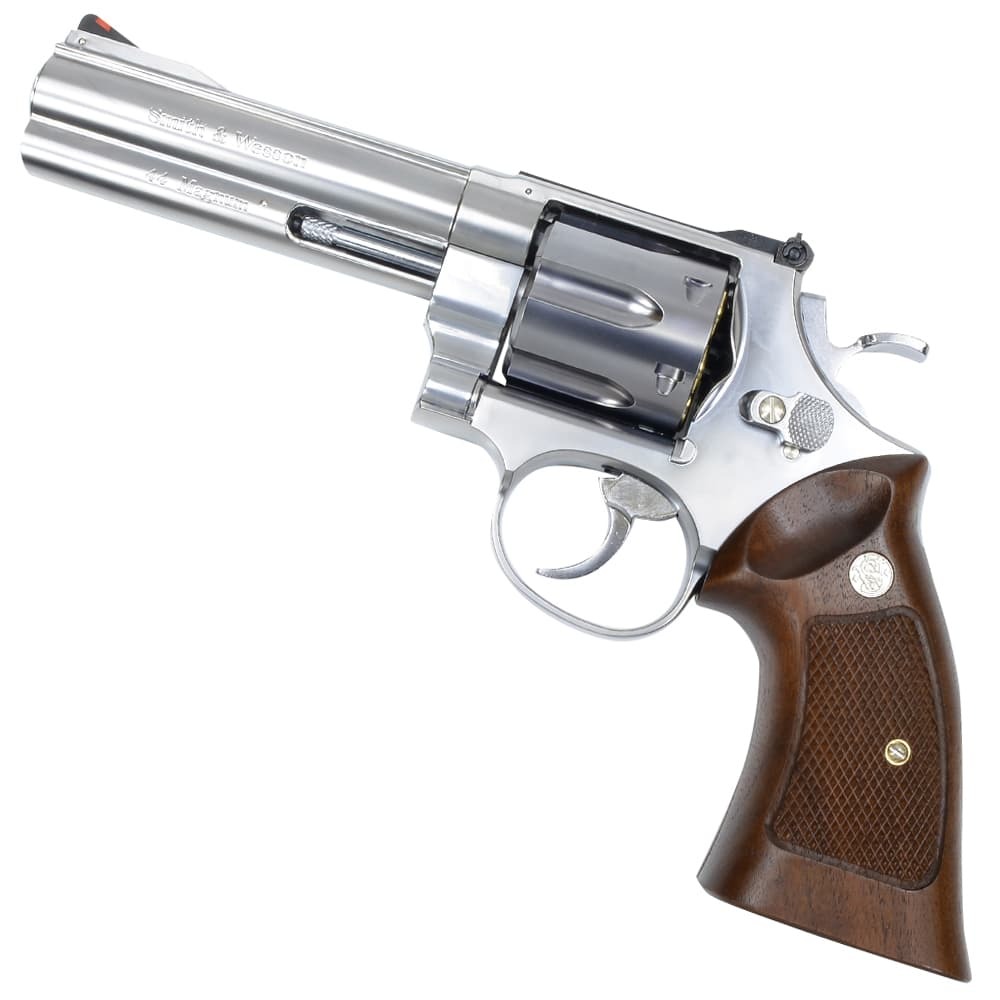 Yahoo!オークション - Marushin ガスガン M629 5インチ シルバーABS ハ...