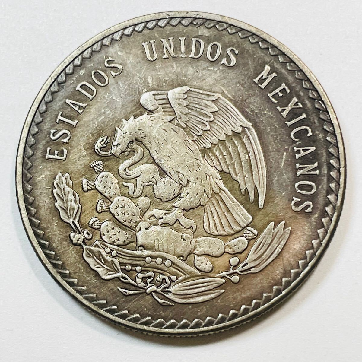 メキシコ 硬貨 古銭 アステカ族 1947年 メキシコ合衆国 族長クアウテモック 銘 ペソ 国章 鷲 コイン 重27.56g(北アメリカ)｜売買されたオークション情報、yahooの商品情報を ...