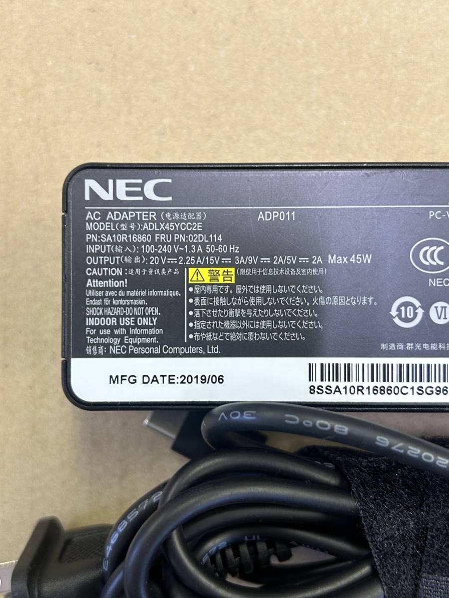 Yahoo!オークション - NEC 純正 ACアダプタ VersaPro VersaPro J ADLX4...