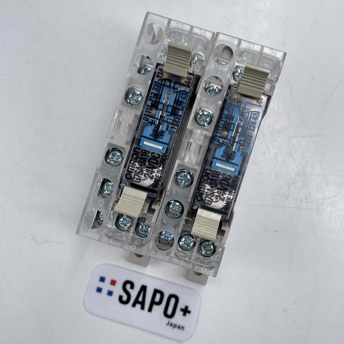 Yahoo!オークション - P7SA-10F-ND DC24V 2個セット セーフティリレー...