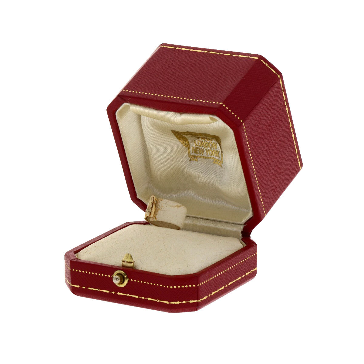 Yahoo!オークション - CARTIER カルティエ 2C LM #49 リング・指輪 K18...