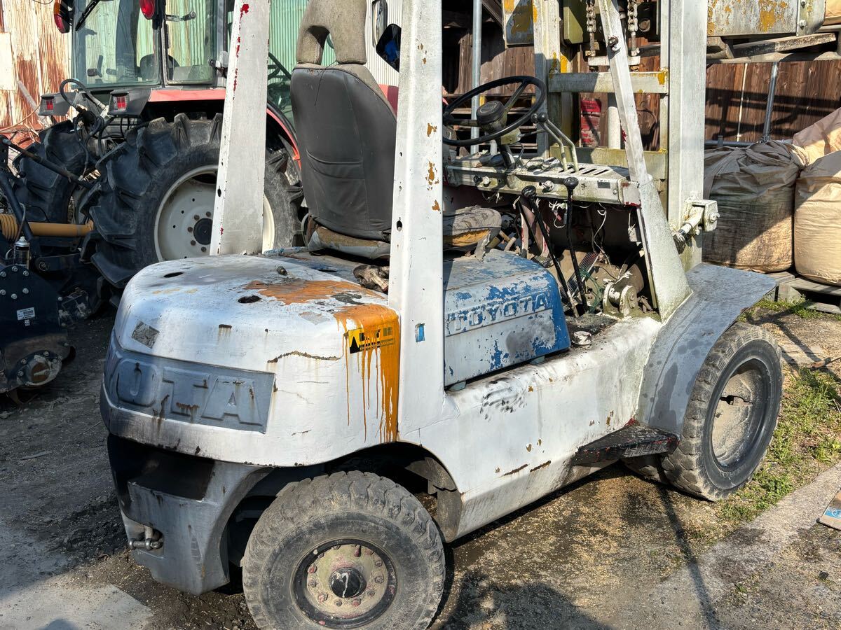 Yahoo!オークション - トヨタフォークリフト2トン 2FG20-ガソリン車実...