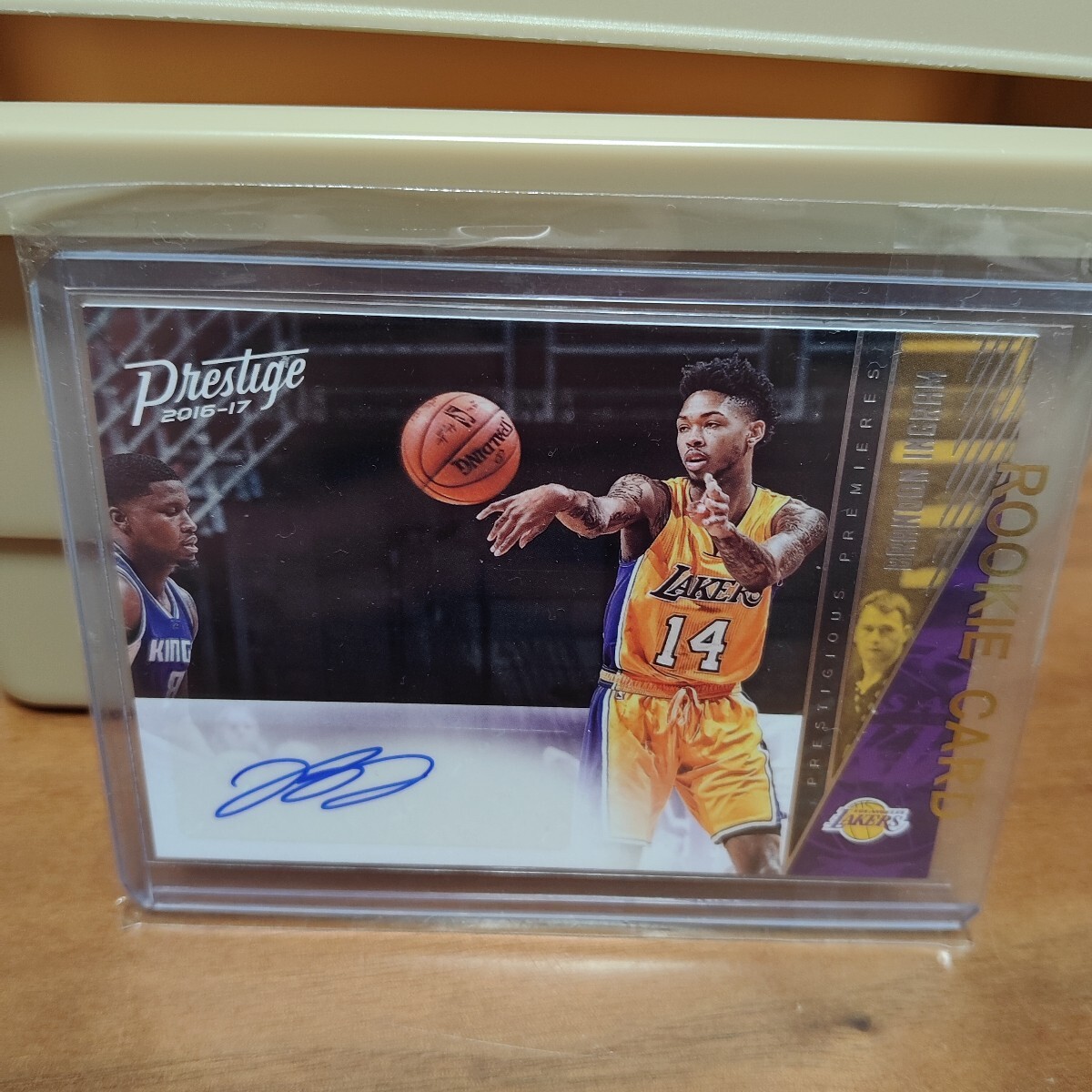 Yahoo!オークション - BRANDON INGRAM 直筆サインカード panini presti...