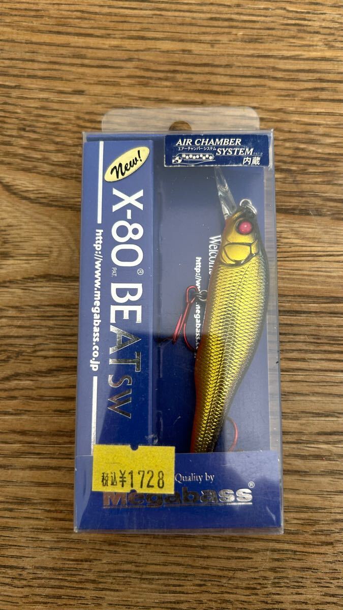 Yahoo!オークション - M金黒 X80ビートSW メガバス X-80BEAT SW ハチマ...