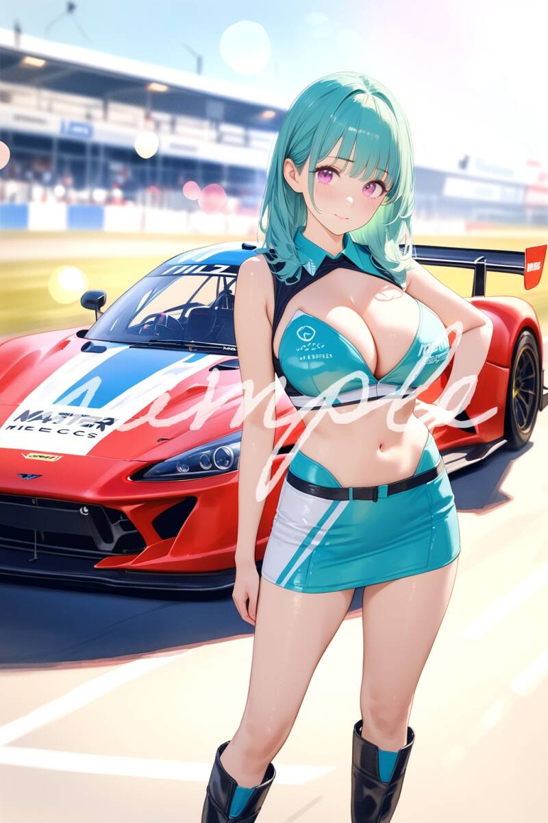 Yahoo!オークション - JZ991高画質ポスター レースクイーン アニメ A4 ...