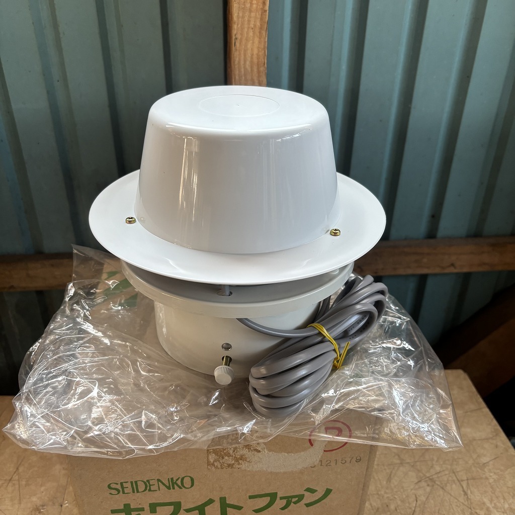 Yahoo!オークション - SEIDENKO 西部電機 ホワイトファン W-90 未使用 ...