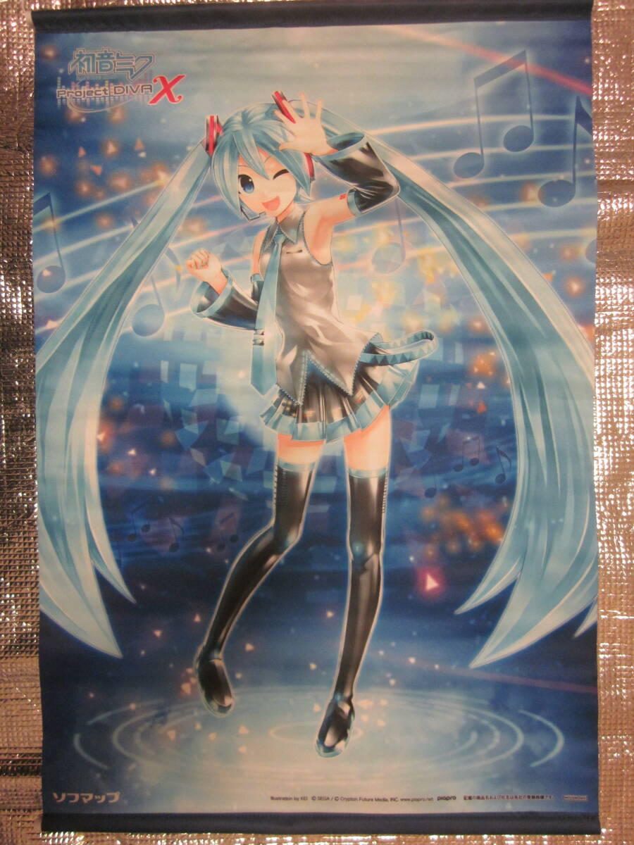Yahoo!オークション - 初音ミク Project DIVA X B2タペストリー（ソフ...