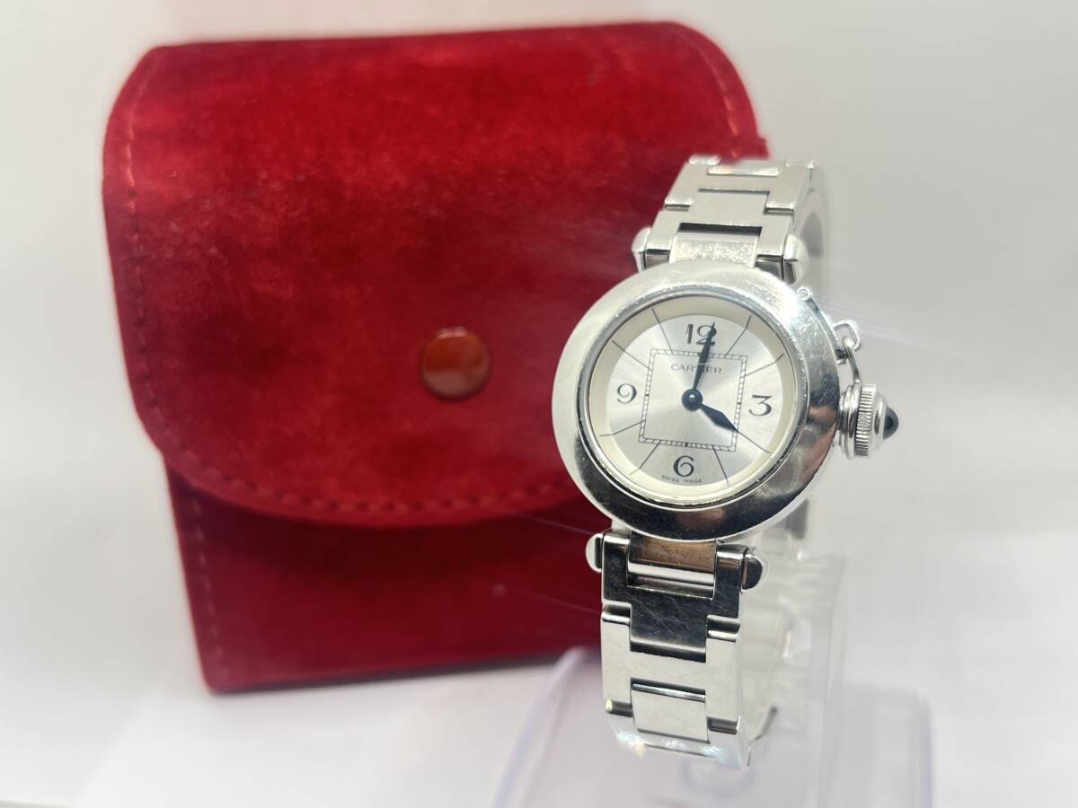 Yahoo!オークション - 【美品】Cartier カルティエ ミスパシャ 9273 腕...