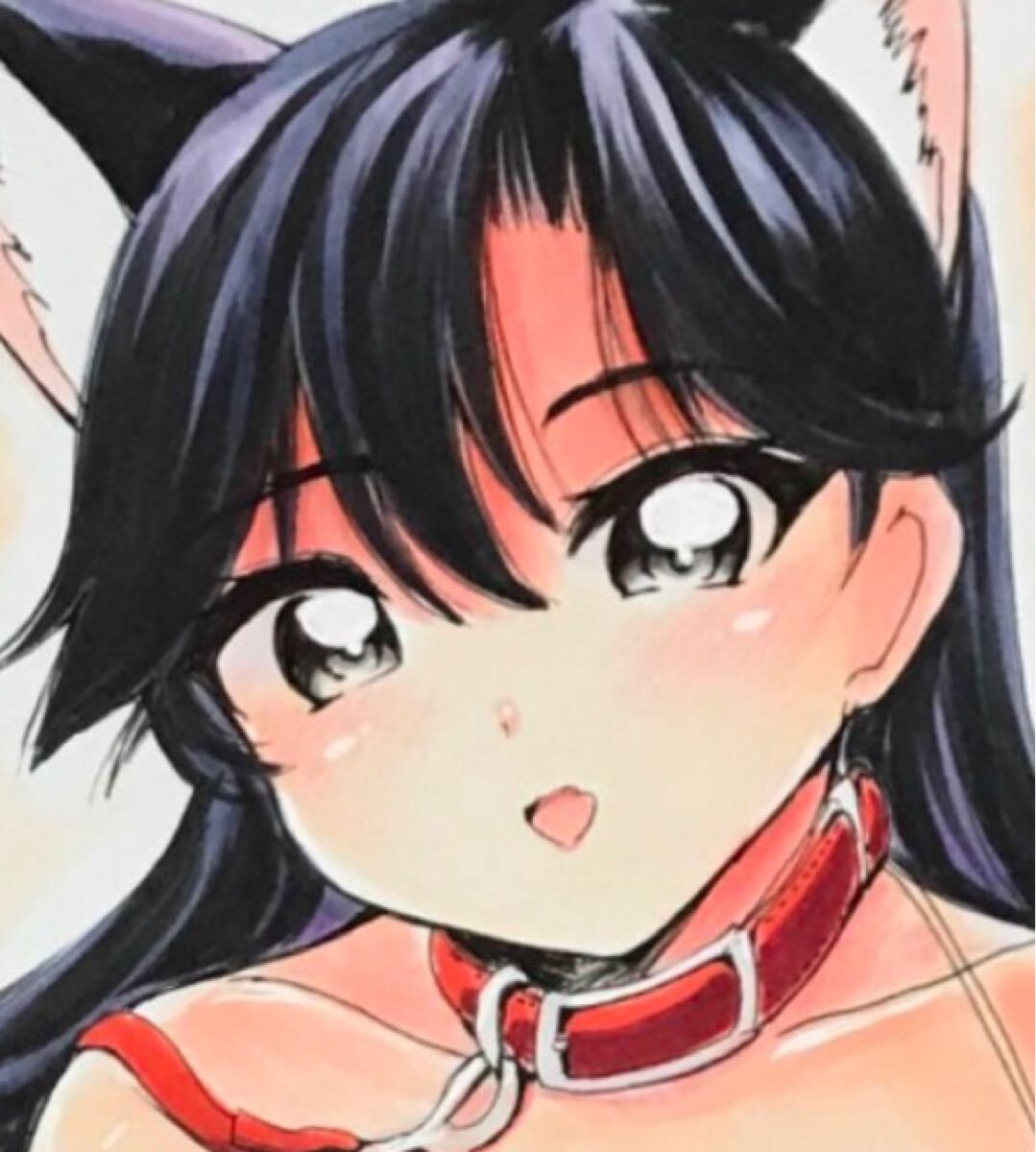 Yahoo!オークション - 手描きイラスト オリジナル① A4