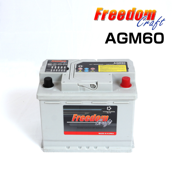 Yahoo!オークション - AGM60 FREEDOM CRAFT バッテリー AGM 60A LN2 D5...