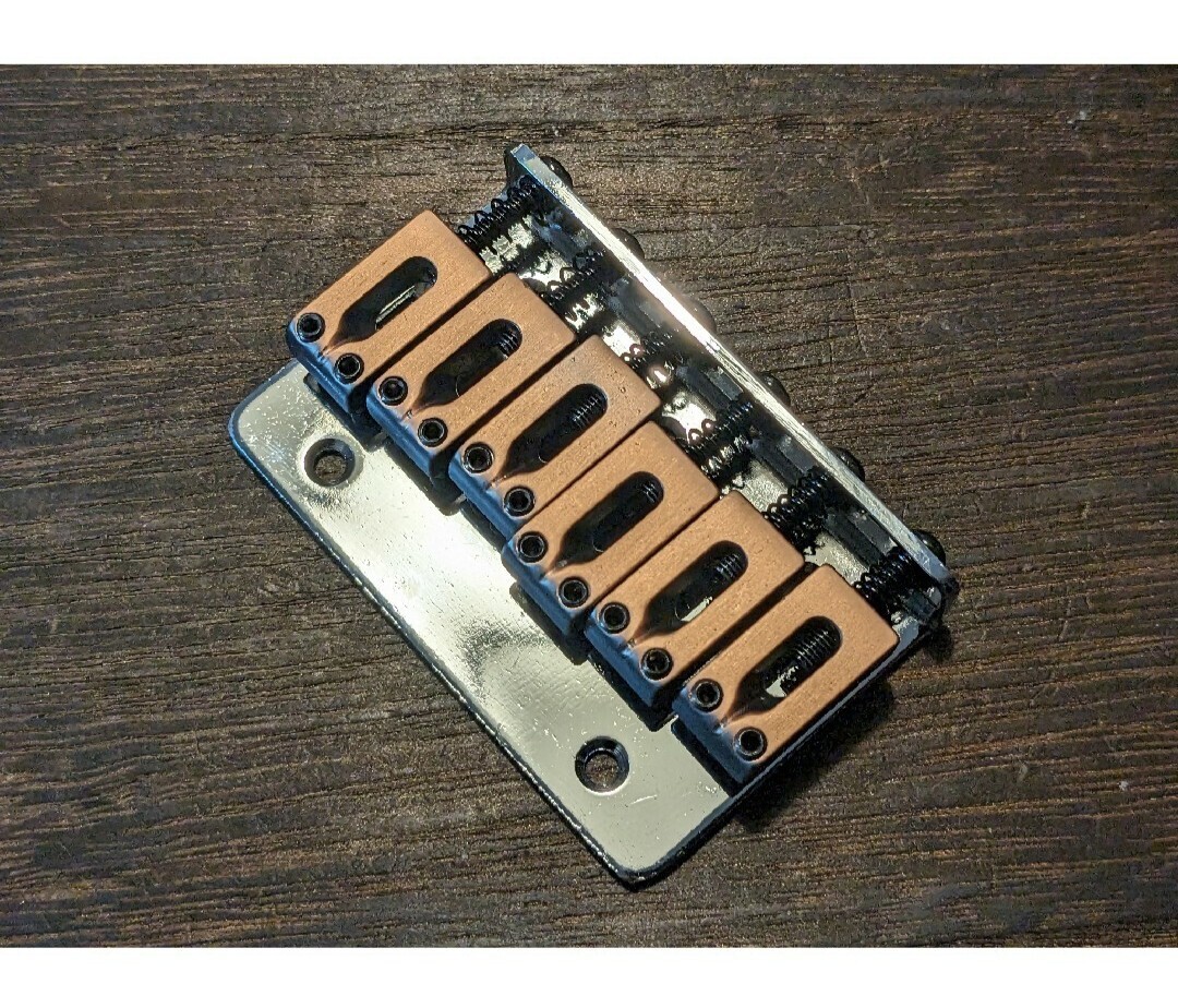 Yahoo!オークション - ハードテイルタイプ ブリッジプレート 銅色トッ...