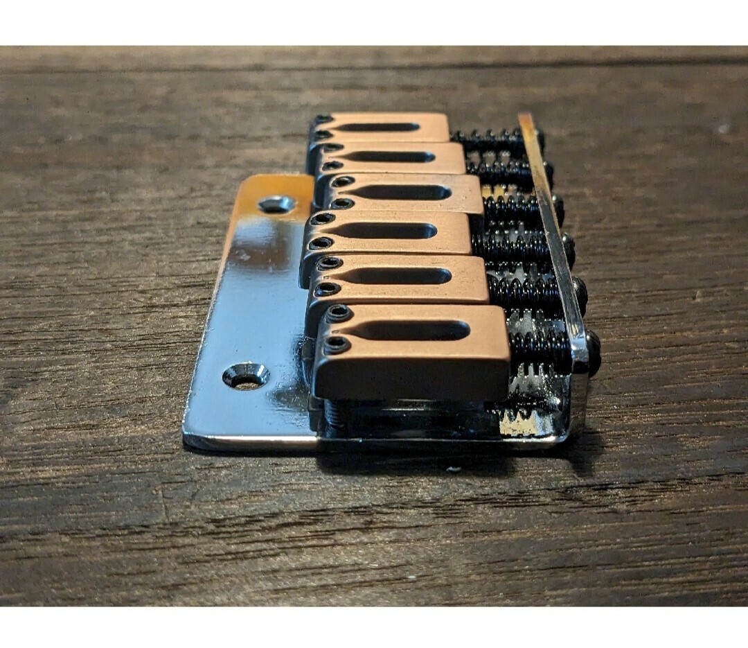 Yahoo!オークション - ハードテイルタイプ ブリッジプレート 銅色トッ...