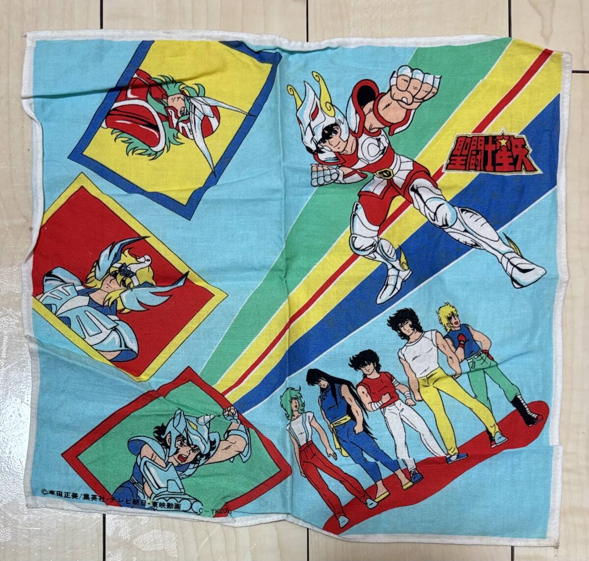 Yahoo!オークション - C543 聖闘士星矢 セイント星矢 ハンカチ 星矢