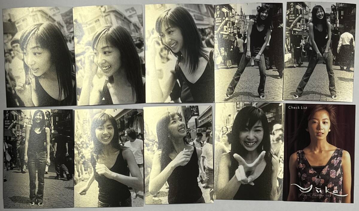 Yahoo!オークション - ColleCarA 優香 2001 Visual Photo CARD トレカ ...