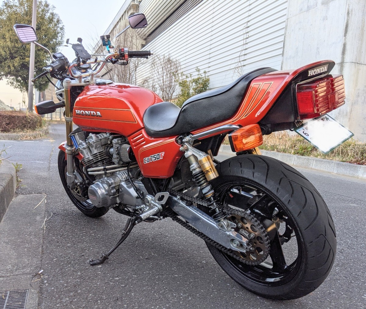Yahoo!オークション - CB750F【RC04】54年FZ 国内 カスタム 好調 車検8...