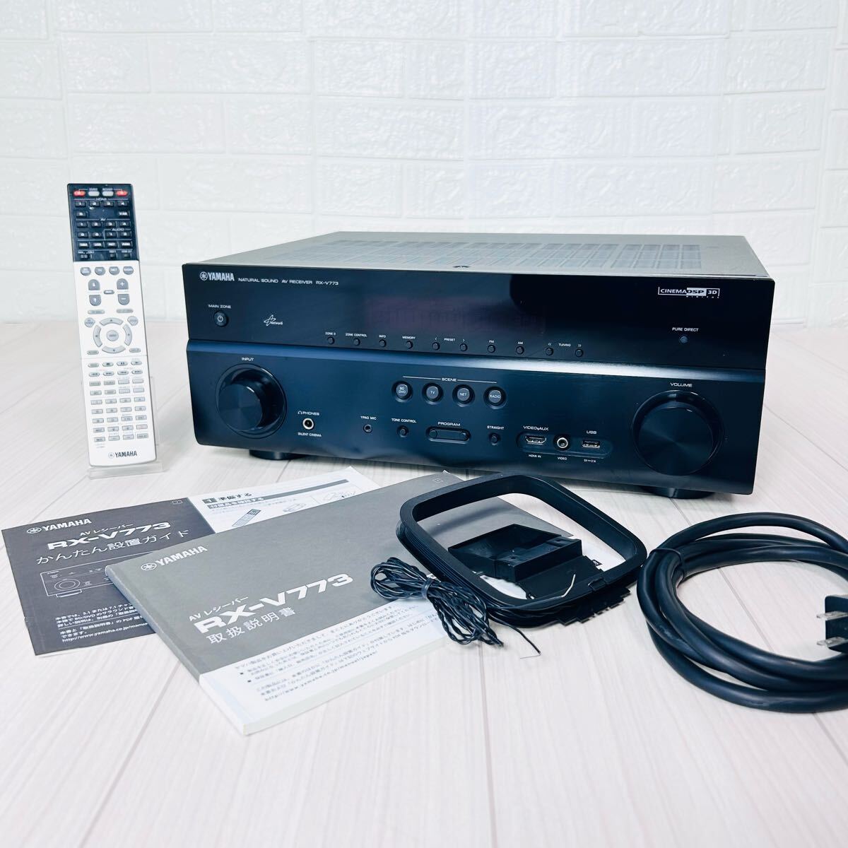 Yahoo!オークション - 美品 YAMAHA ヤマハ 7.1ch AVレシーバー RX-V773...