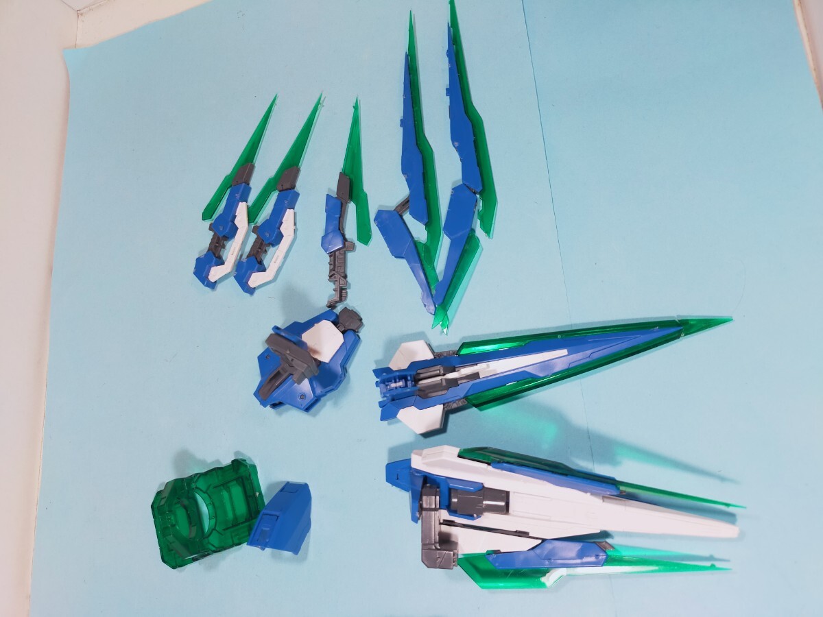 Yahoo!オークション - A3236 MG 1/100 ダブルオークアンタ フルセイバ...