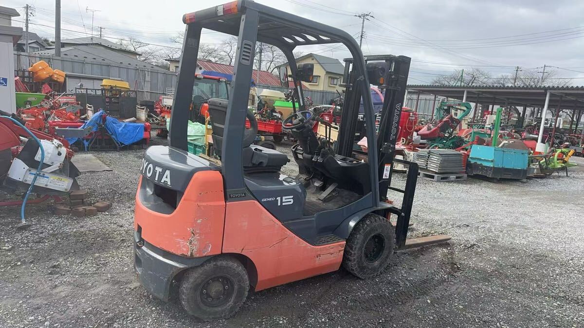 Yahoo!オークション - 「岩手」トヨタ フォークリフト ガソリン 1.5t