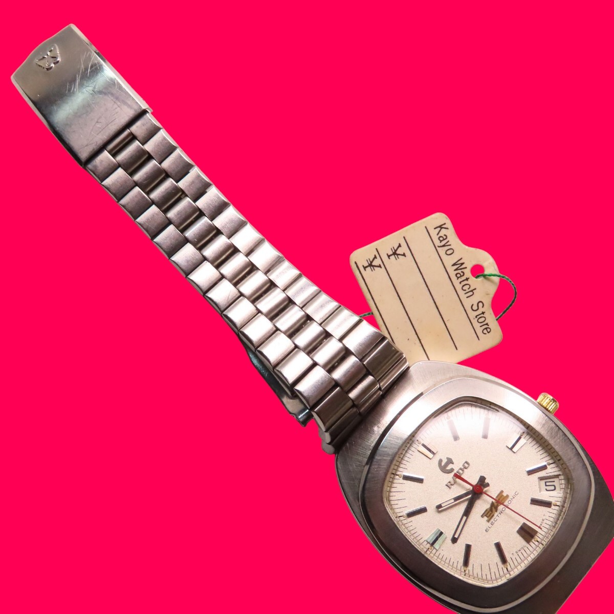 ♪□資産価値 ジャンク 高級レア RADO ラドー ELECTROSONIC ♪□資産価値 ジャンク 高級レア RADO ラドー ELECTROSONIC