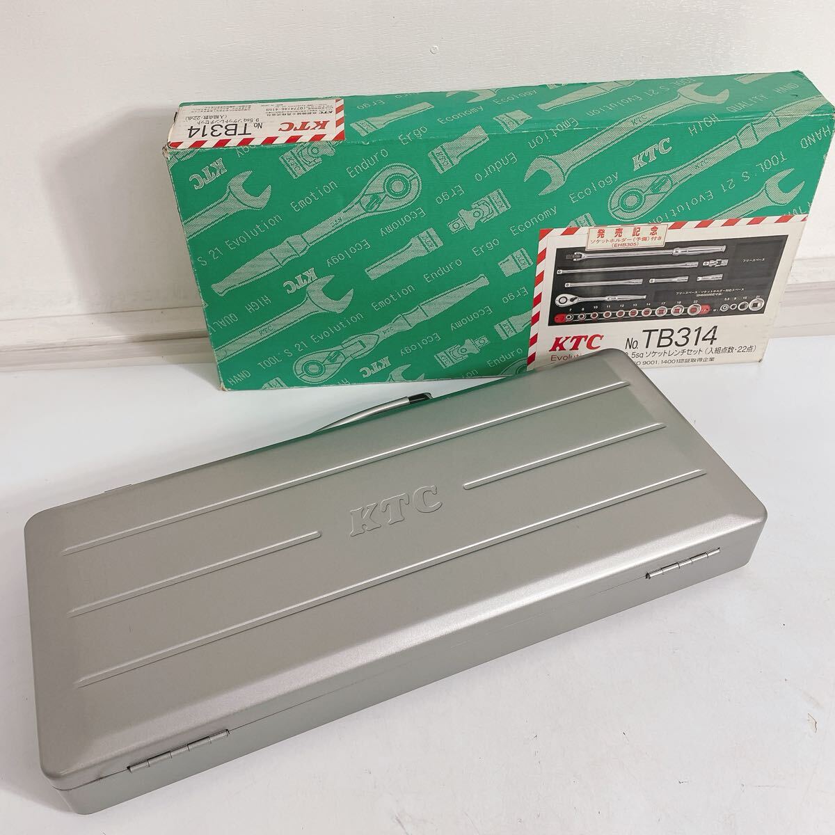 Yahoo!オークション - KTC 9.5sq 9.5mm 3/8 ソケットレンチセット 21p...