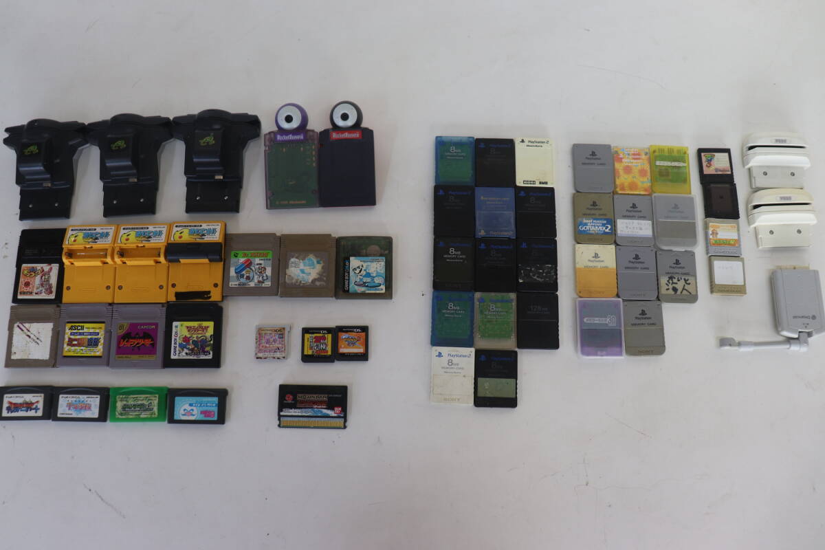 Yahoo!オークション - A83 08 SONY/任天堂/SEGA ゲームソフト/メモリ...